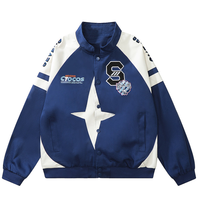 1984® High Street Racing Jacket Star fashionupstore1